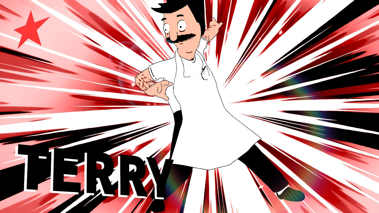 Bob Belcher over Terry Mod for Super Smash Bros. Ultimate | SSBU Mods