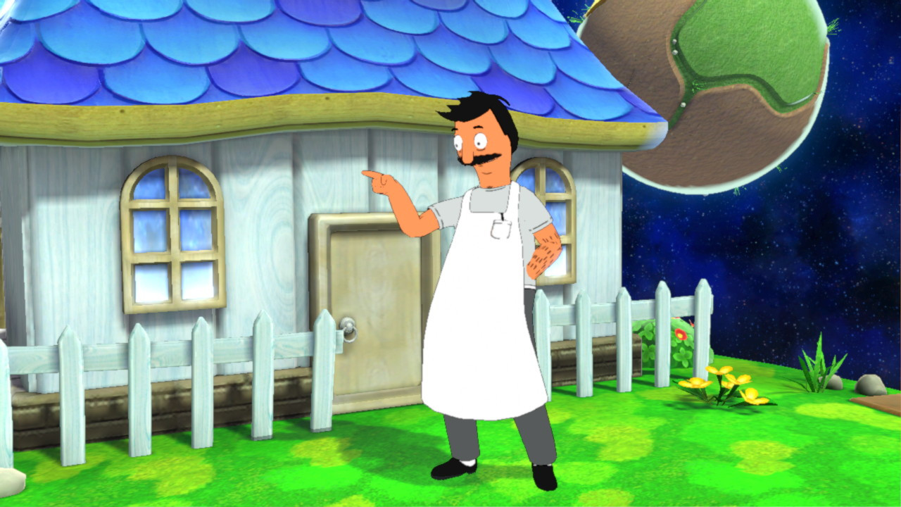 Bob Belcher over Terry Mod for Super Smash Bros. Ultimate | SSBU Mods