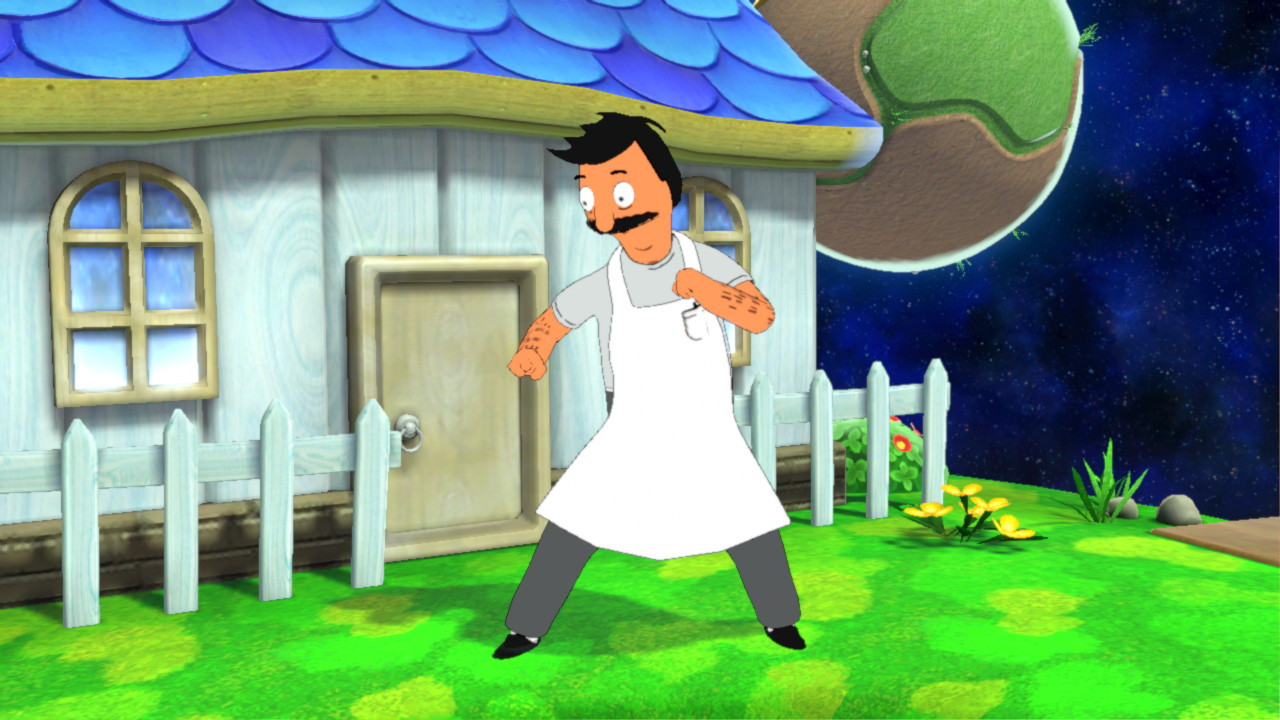 Bob Belcher over Terry Mod for Super Smash Bros. Ultimate | SSBU Mods