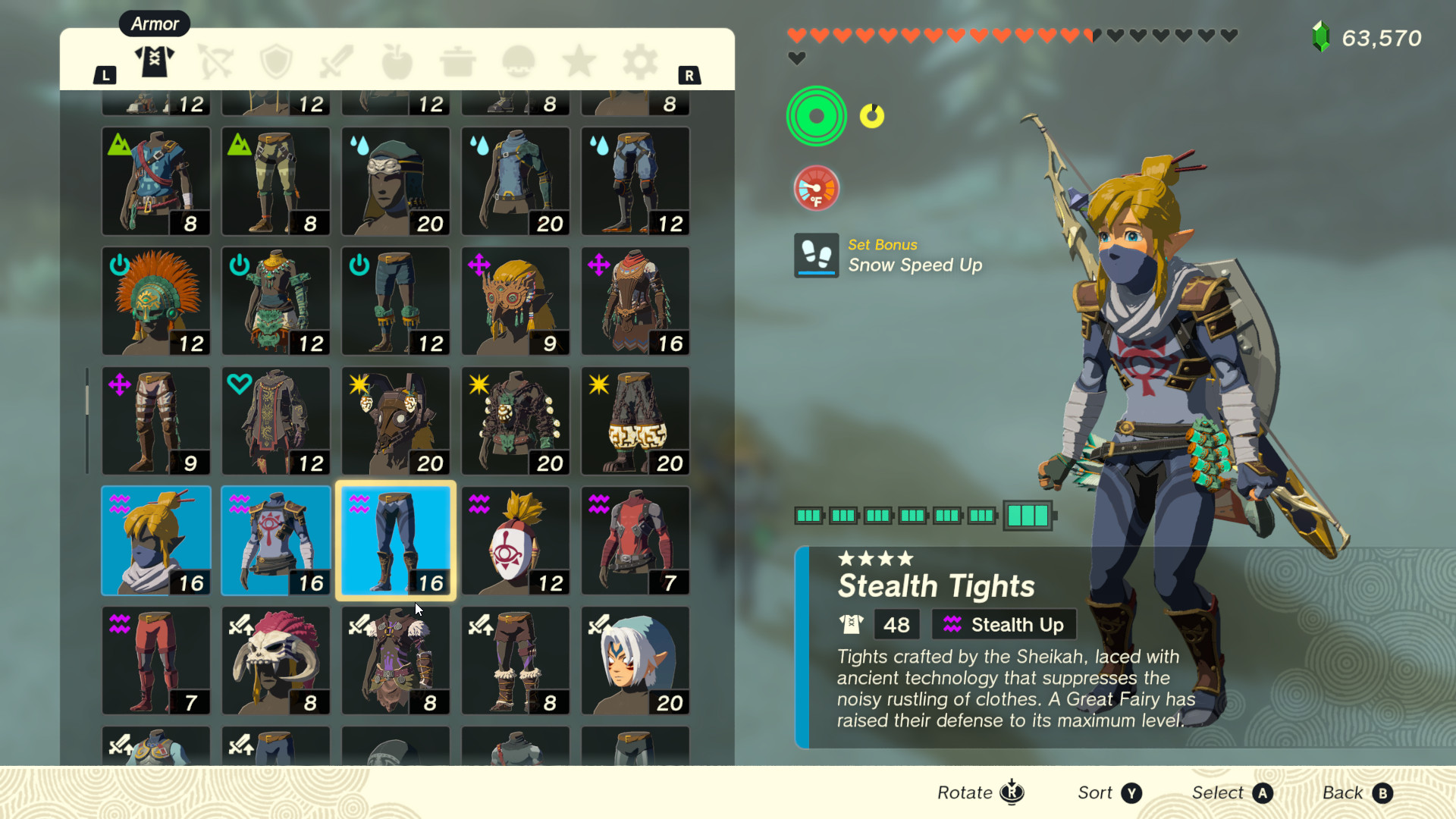Better Set Bonuses Mod for The Legend of Zelda: Tears of the Kingdom ...