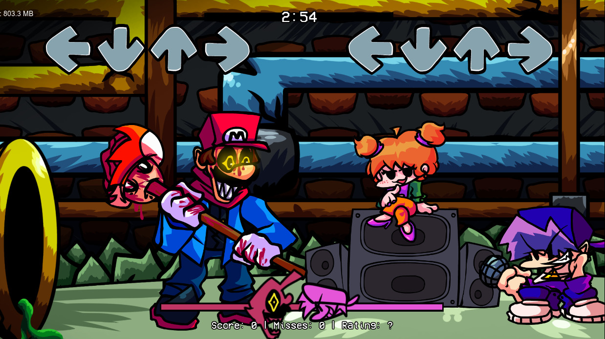 Mario's Madness D-side (DEMO) Mod for Friday Night Funkin' | FNF Mods