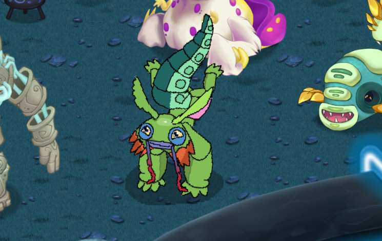 Pixelated Pixolotl Mod for My Singing Monsters | MSM Mods