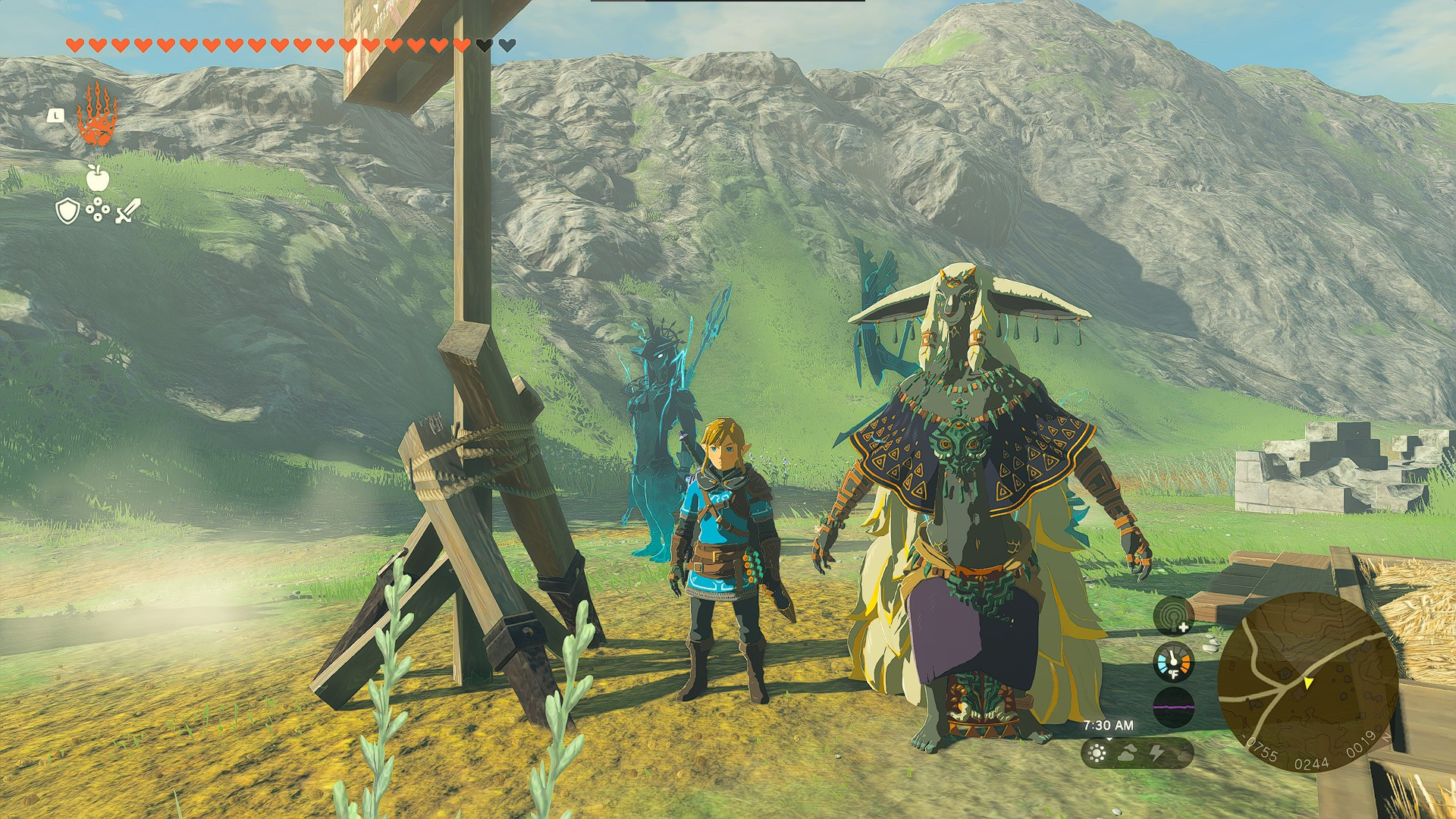 Rauru over Tulin Mod for The Legend of Zelda: Tears of the Kingdom | TOTK Mods