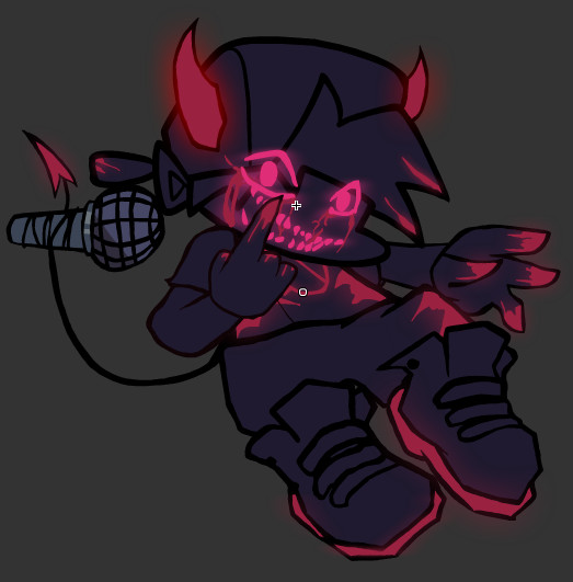 Soul BF in Corrupted style Mod for Friday Night Funkin' | FNF Mods