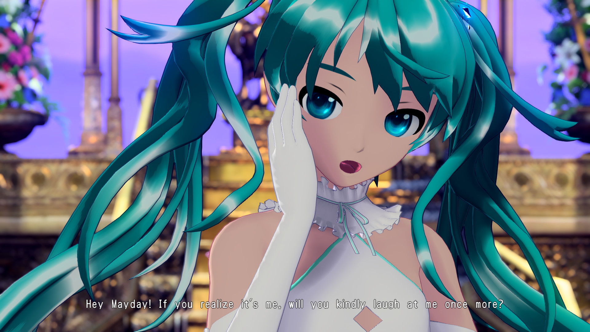 White Ghost outfit Mod for Hatsune Miku: Project DIVA Mega Mix+ ...