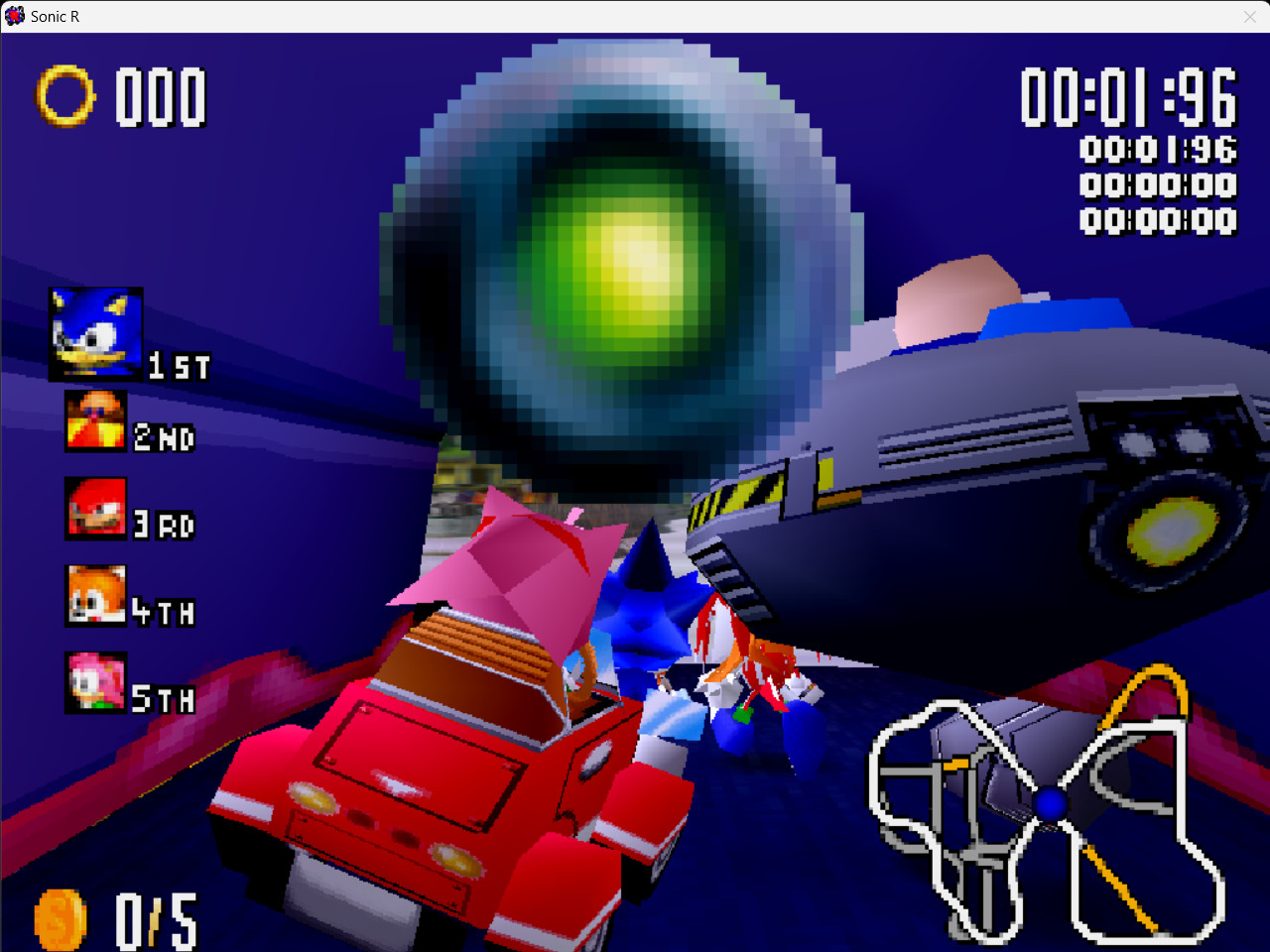 sonic jam model Mod for Sonic R | SR Mods