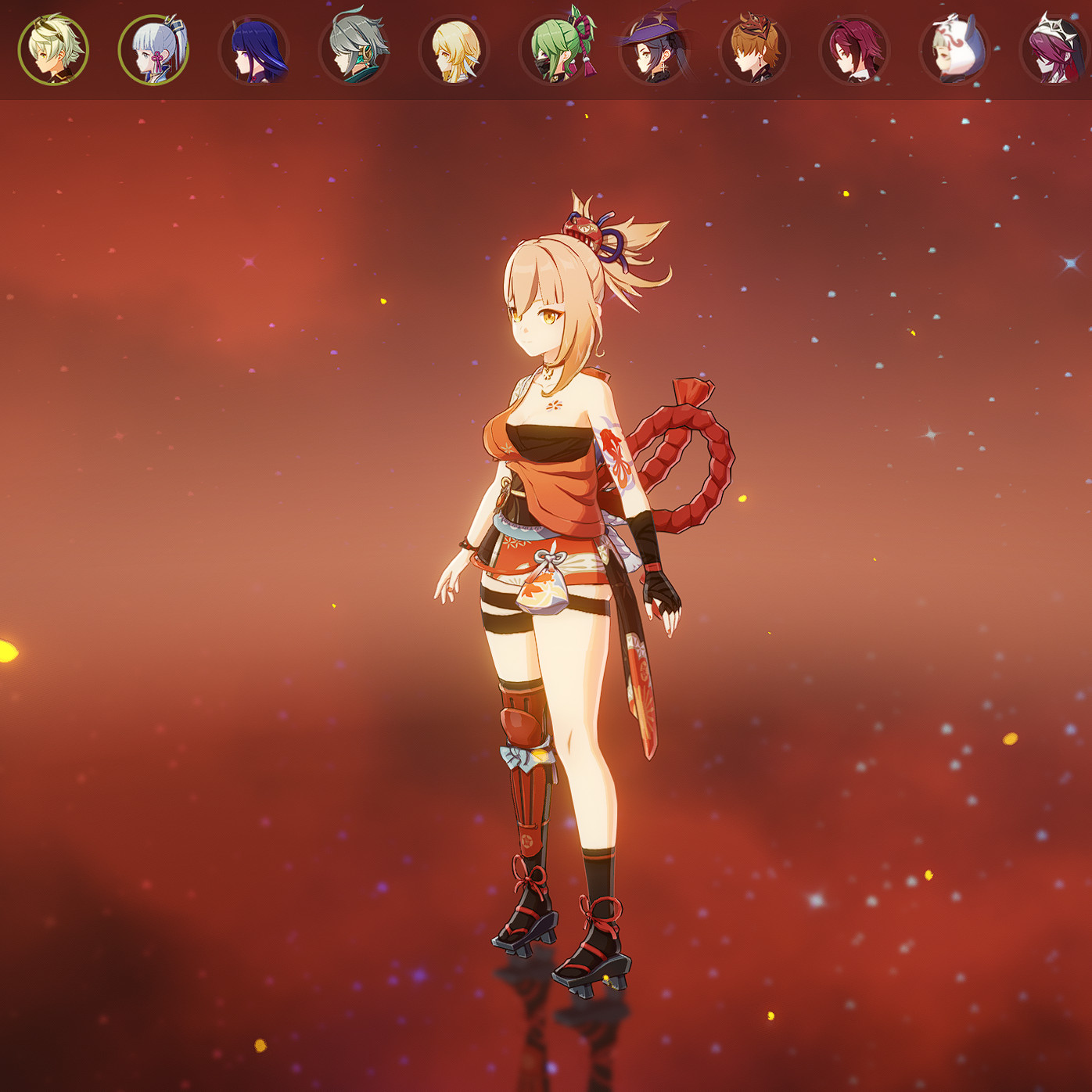 Yoimiya re-bandaged Mod for Genshin Impact | GI Mods