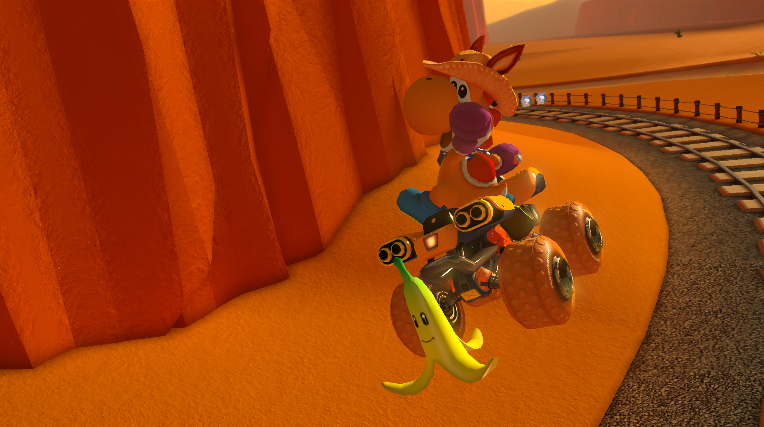 Kangaroo Yoshi (Mario Kart Tour Port) Mod for Mario Kart 8 Deluxe ...