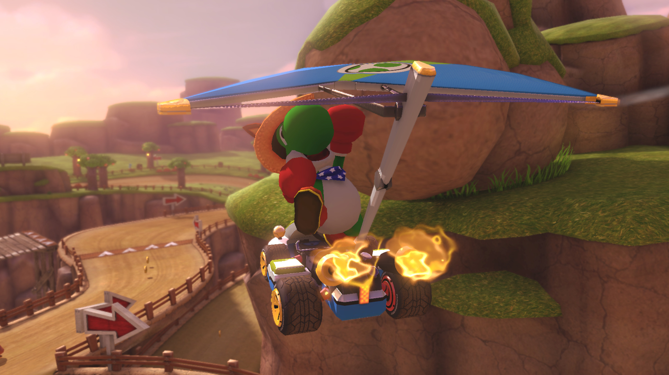 Kangaroo Yoshi (Mario Kart Tour Port) Mod for Mario Kart 8 Deluxe ...