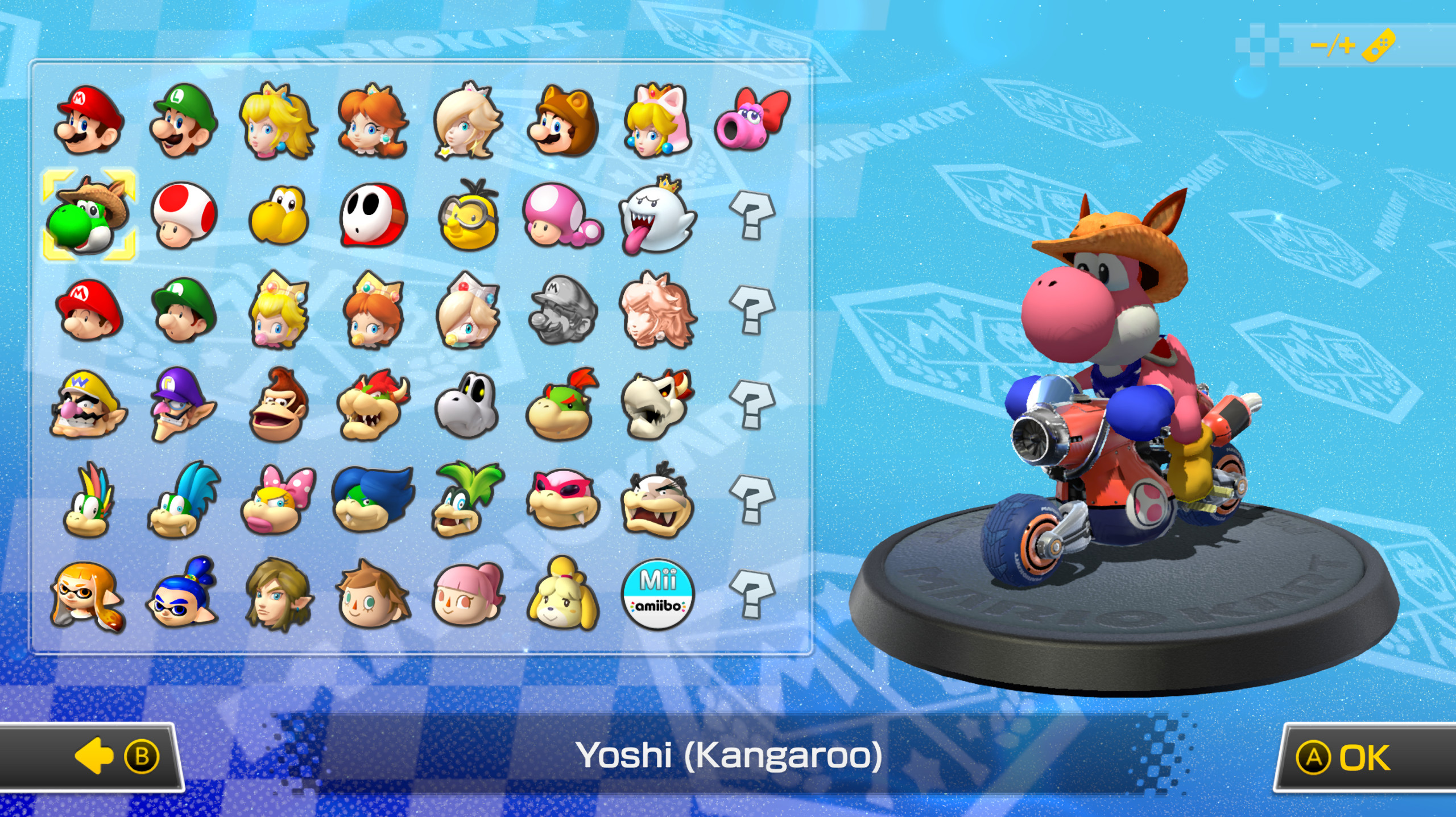 Kangaroo Yoshi (Mario Kart Tour Port) Mod for Mario Kart 8 Deluxe ...