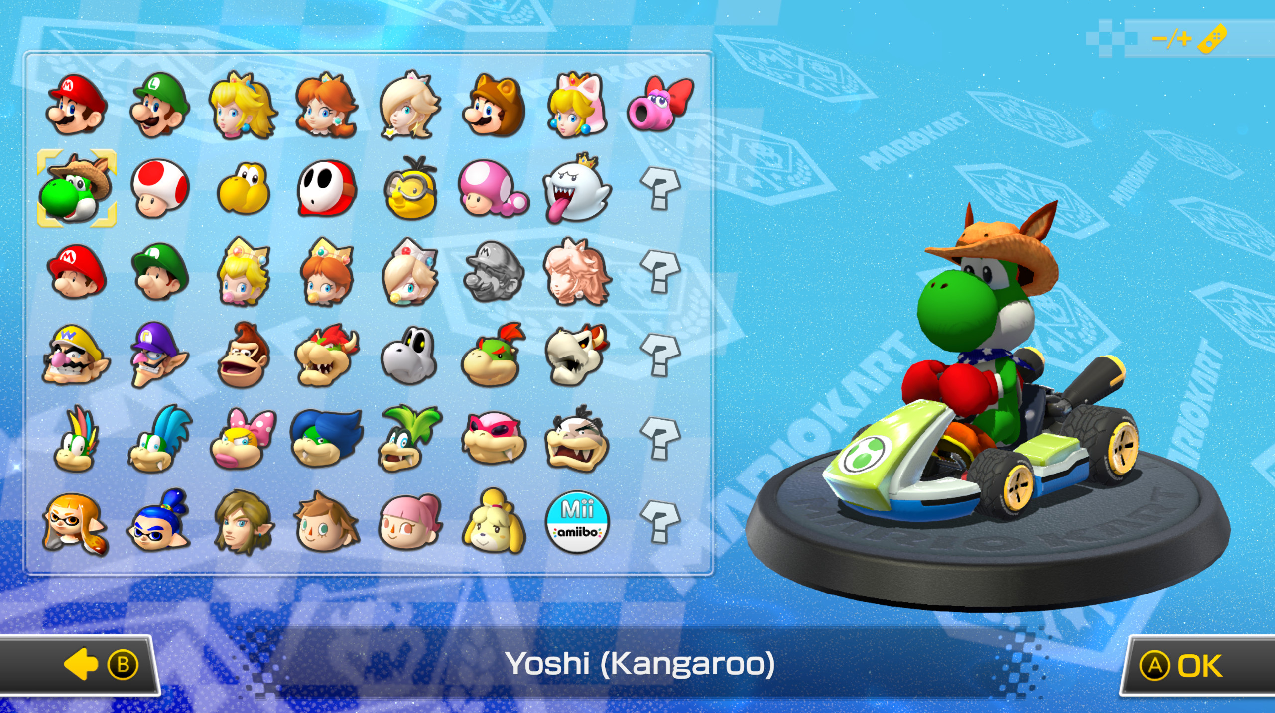Kangaroo Yoshi (Mario Kart Tour Port) Mod for Mario Kart 8 Deluxe ...