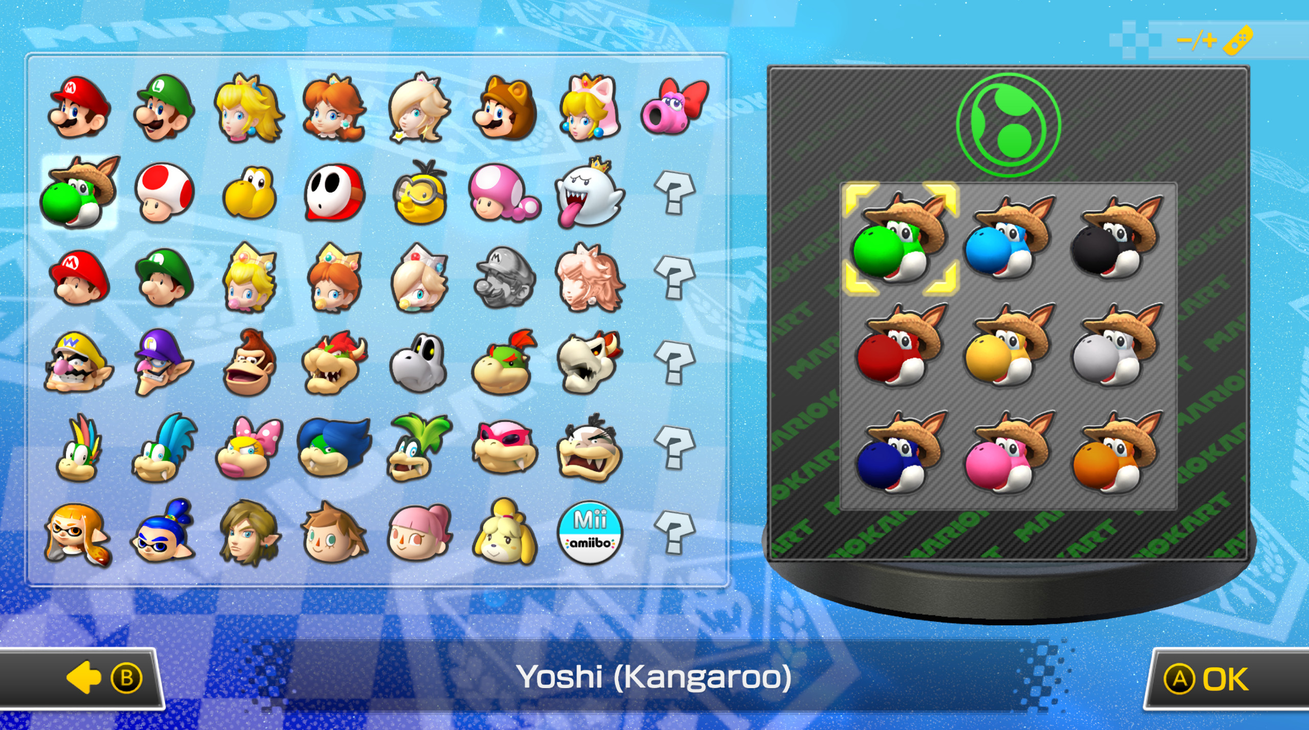 Kangaroo Yoshi (Mario Kart Tour Port) Mod for Mario Kart 8 Deluxe ...
