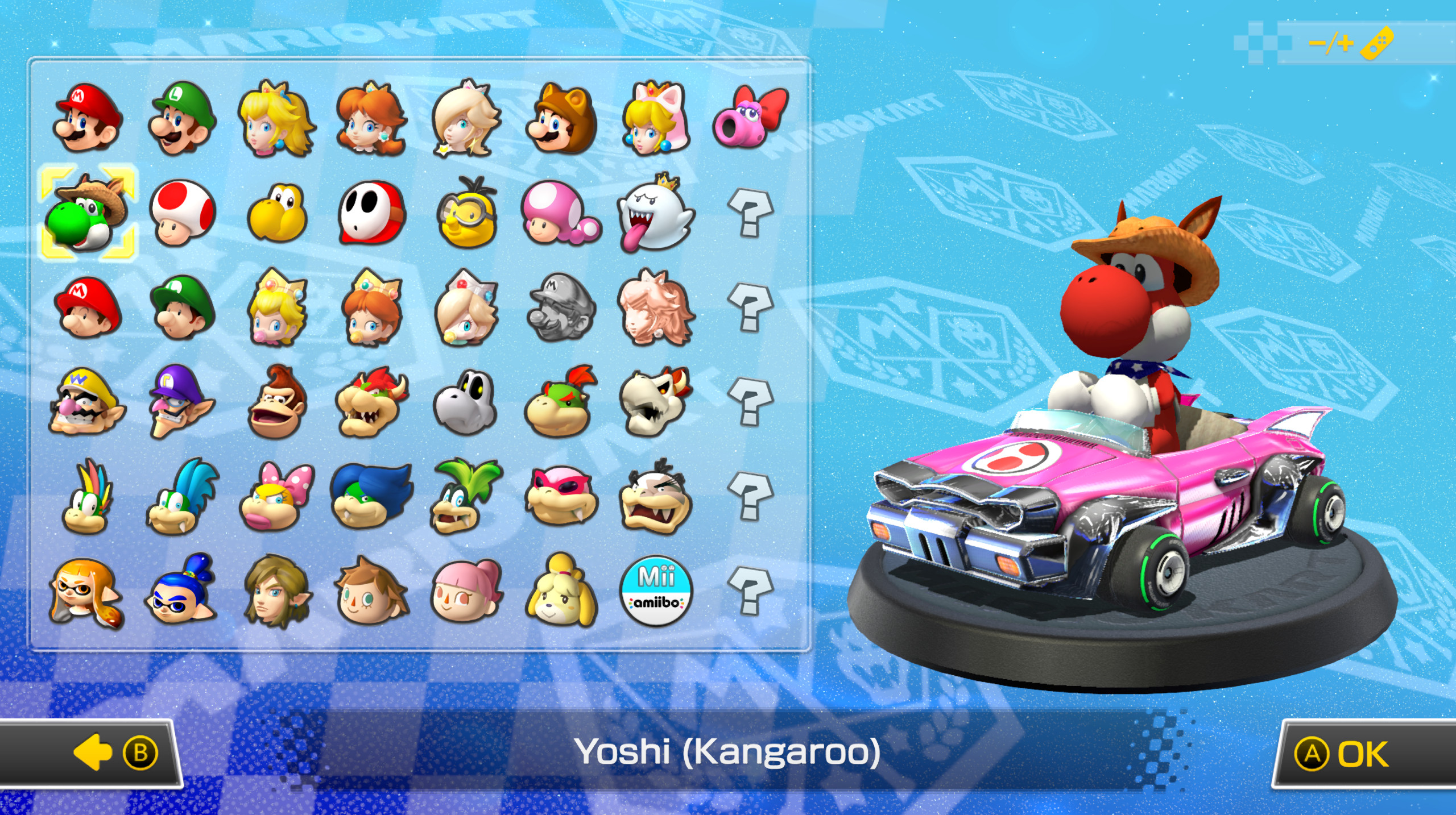 Kangaroo Yoshi (Mario Kart Tour Port) Mod for Mario Kart 8 Deluxe ...
