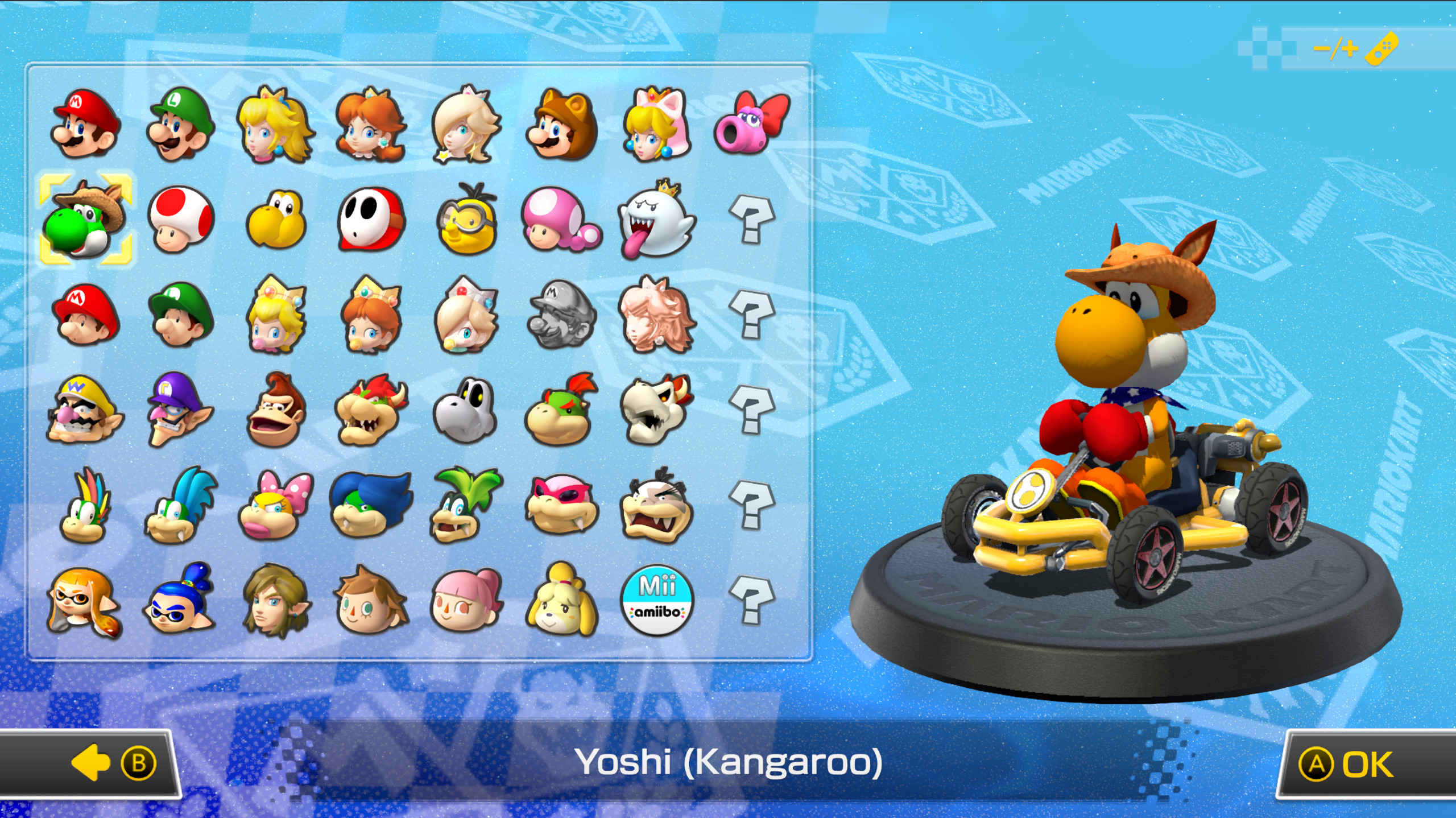 Kangaroo Yoshi (Mario Kart Tour Port) Mod for Mario Kart 8 Deluxe ...