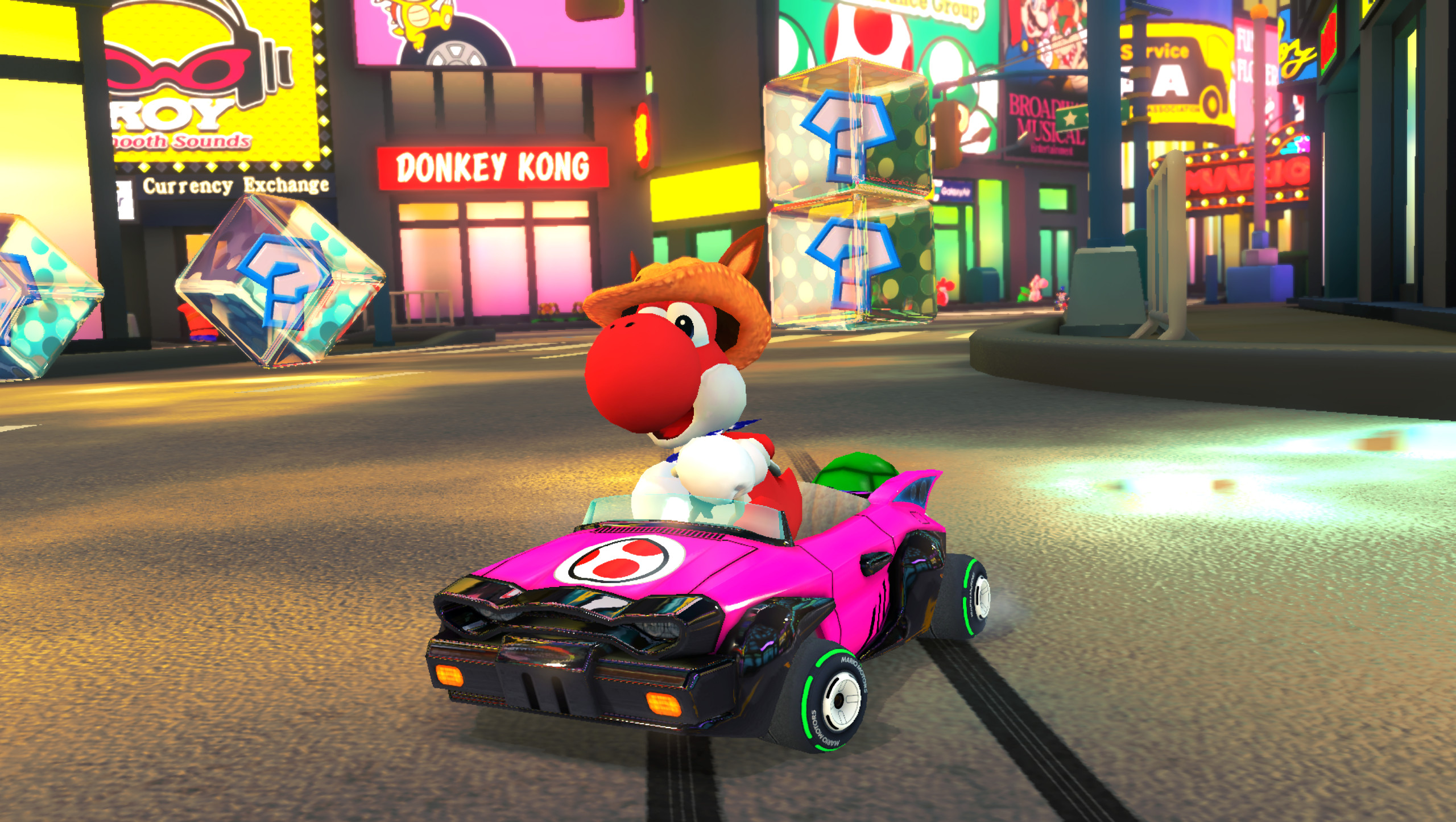 Kangaroo Yoshi (Mario Kart Tour Port) Mod for Mario Kart 8 Deluxe ...