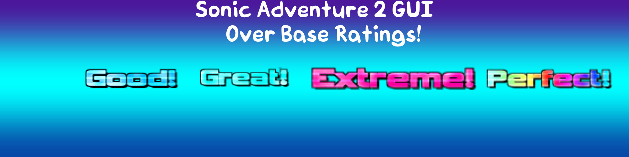 Sonic Adventure 2 GUI Over Normal GUI Mod for Friday Night Funkin ...