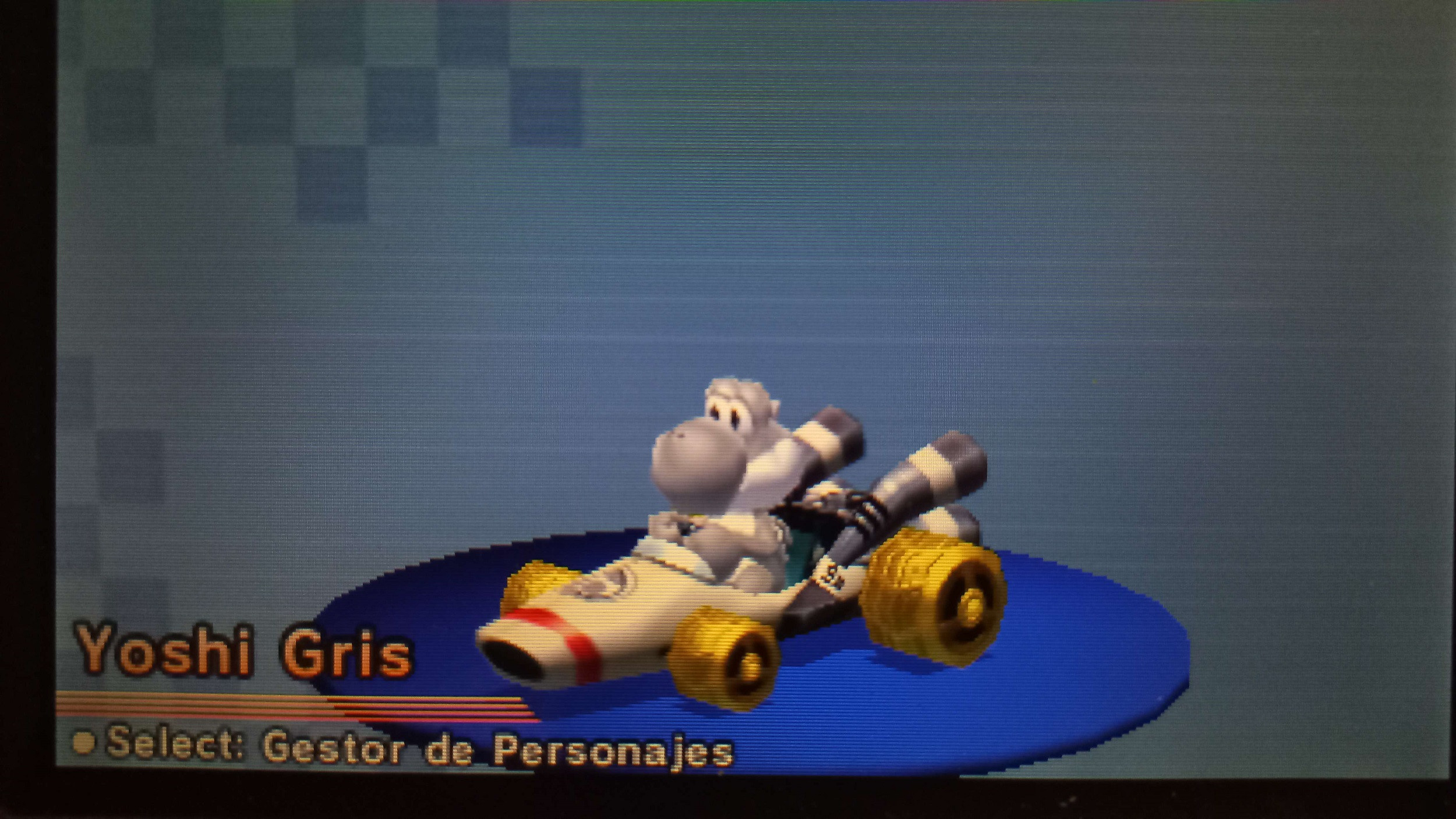 Gray Yoshi (CTGP-7 Compatible) Mod for Mario Kart 7 | MK7 Mods