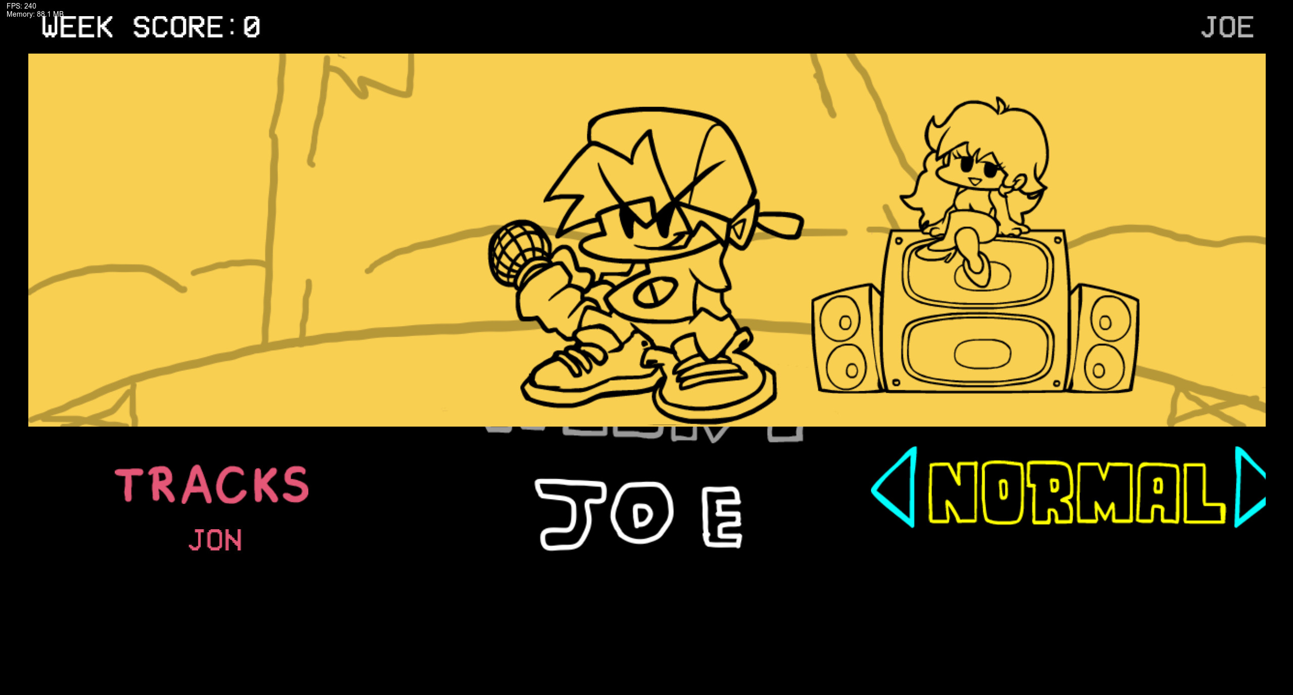joe or jone or jon idk Mod for Friday Night Funkin' | FNF Mods