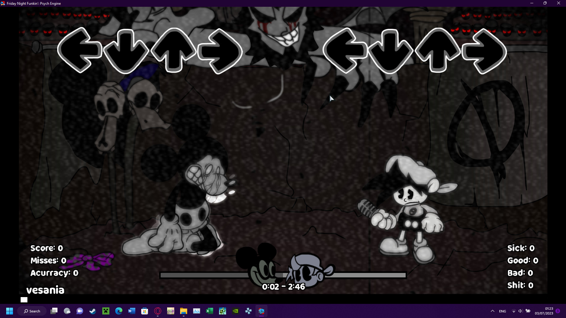 Vesania (New Update) - Chart Mod for Friday Night Funkin' | FNF Mods