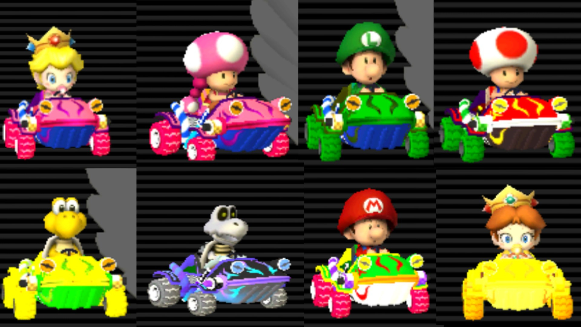Jade Hop Rod from MKT + variants [Mario Kart Wii] [Mods]