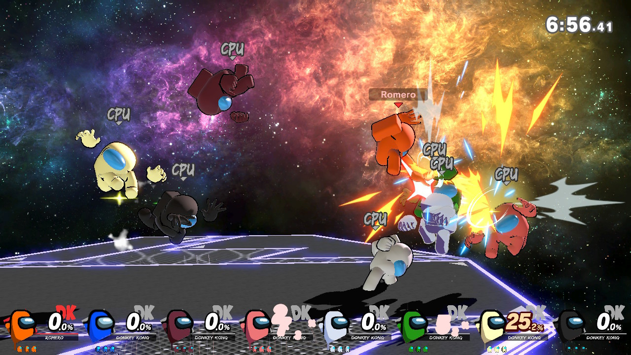 Extra Among US DK Mod for Super Smash Bros. Ultimate | SSBU Mods