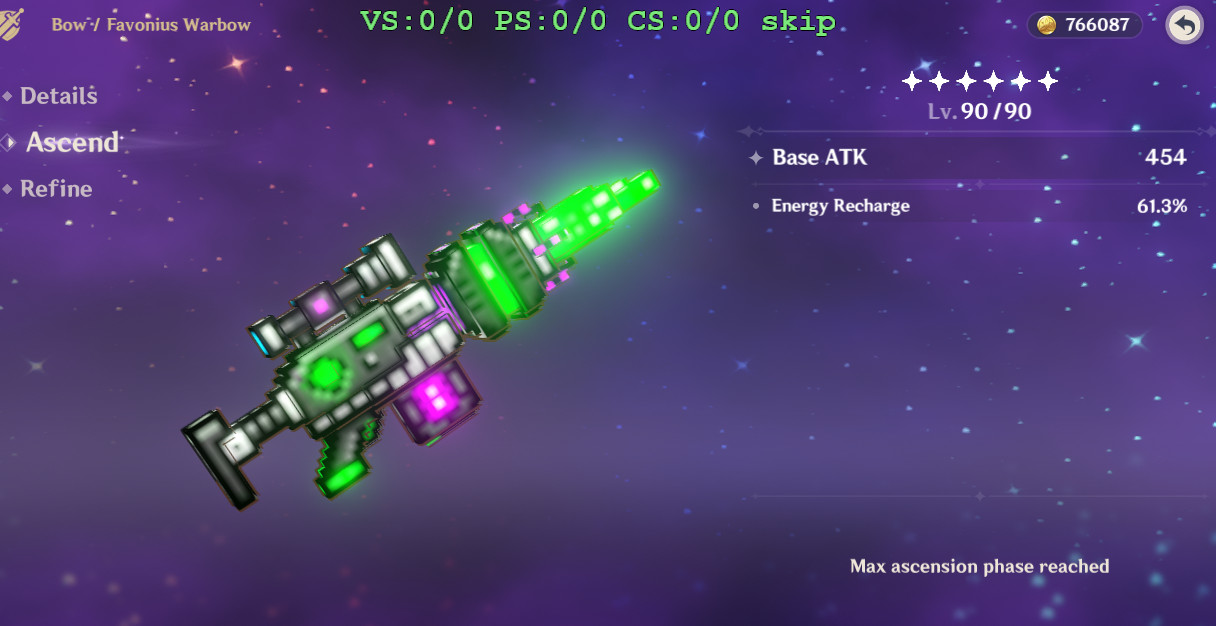 The Anti-Hero Rifle(Favonius Warbow) Mod for Genshin Impact | GI Mods