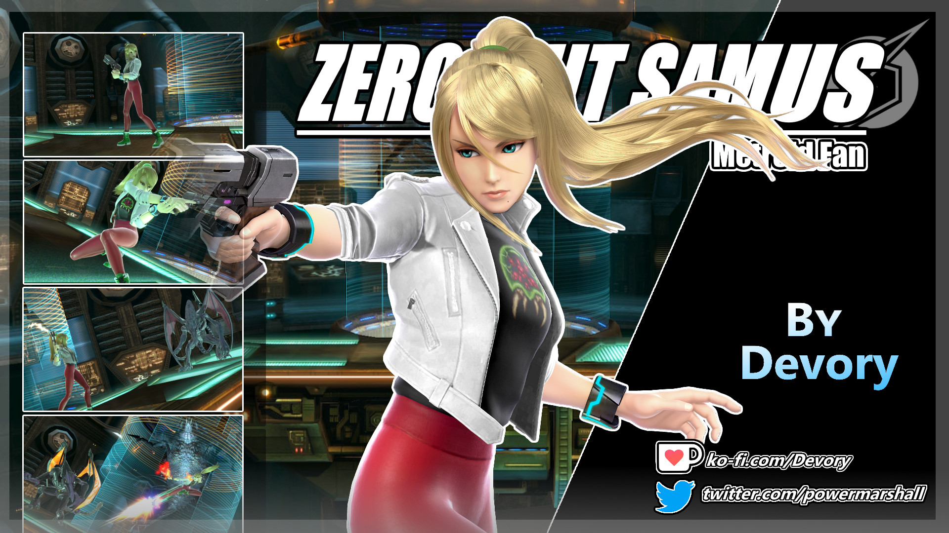 Metroid Fan ZSS Mod for Super Smash Bros. Ultimate | SSBU Mods