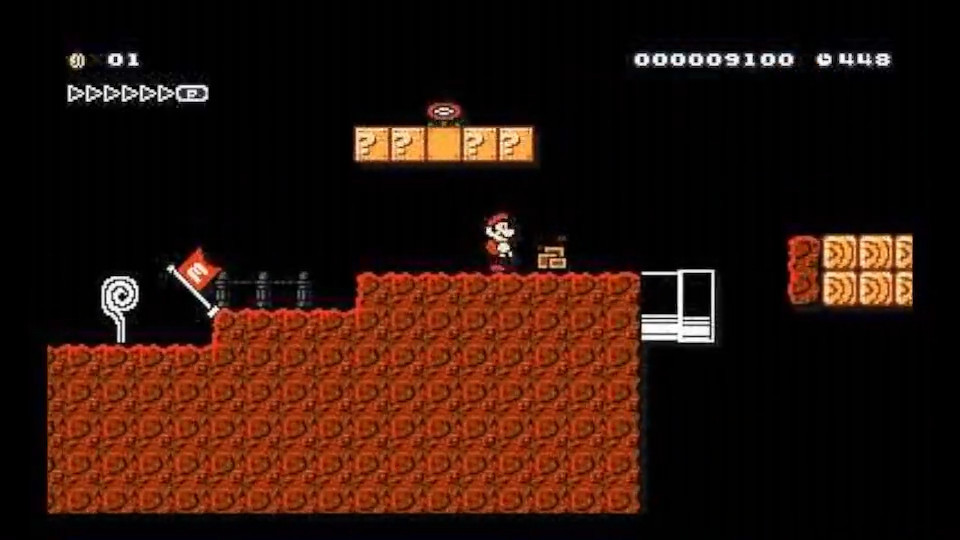 Smb3 Volcano Theme Mod for Super Mario Maker for Nintendo 3DS | SMM3DS Mods
