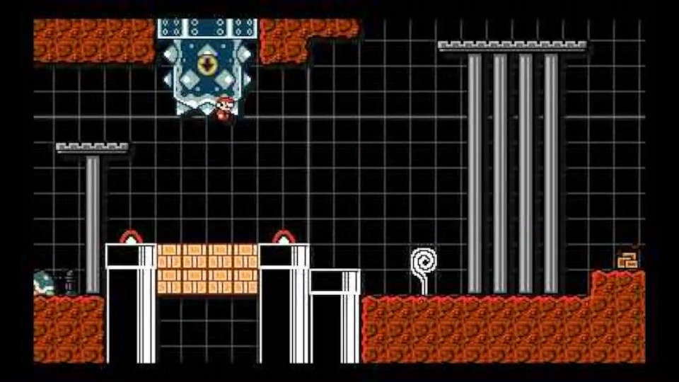 Smb3 Volcano Theme Mod for Super Mario Maker for Nintendo 3DS | SMM3DS Mods