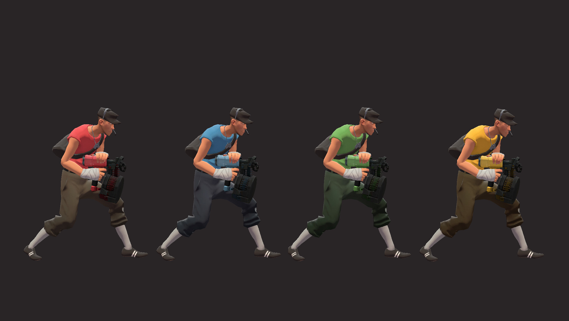 Team Color Nail Gun Mod for Team Fortress 2 Classified | TF2Classic Mods