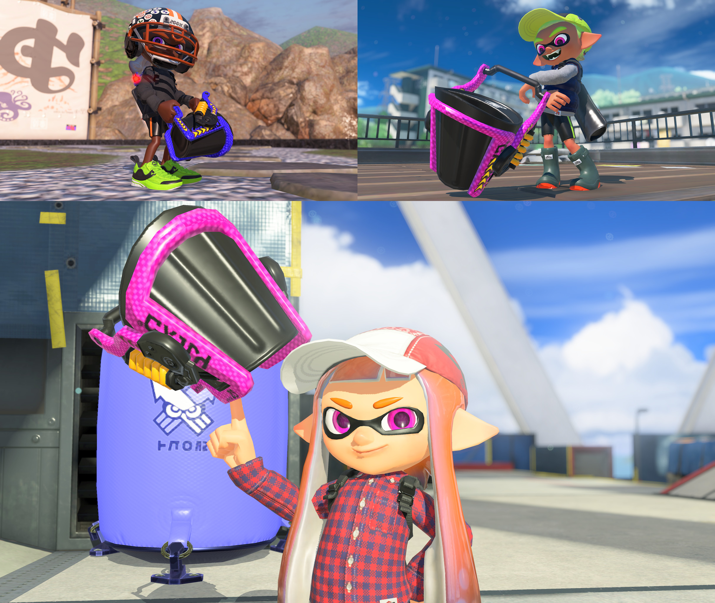Splatoon 1 and Splatoon 2 Weapon Model Ports Mod for Splatoon 3 ...