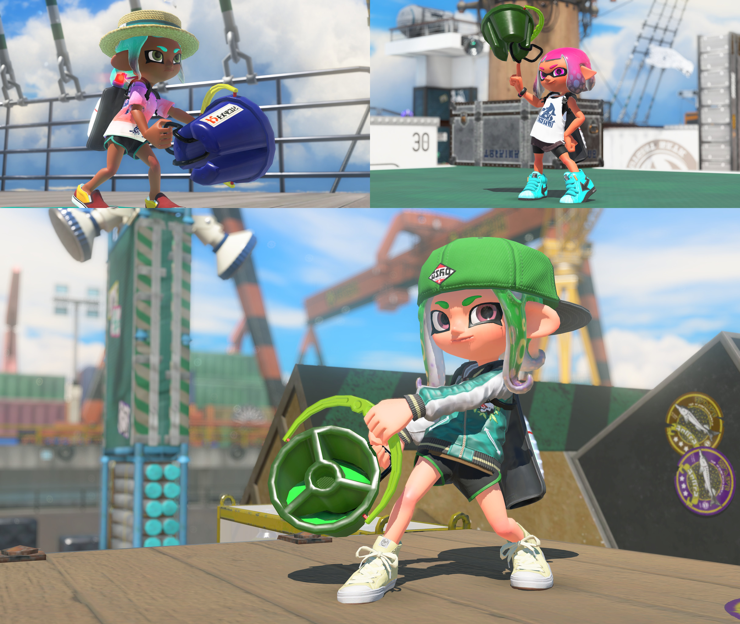Splatoon 1 and Splatoon 2 Weapon Model Ports Mod for Splatoon 3 ...