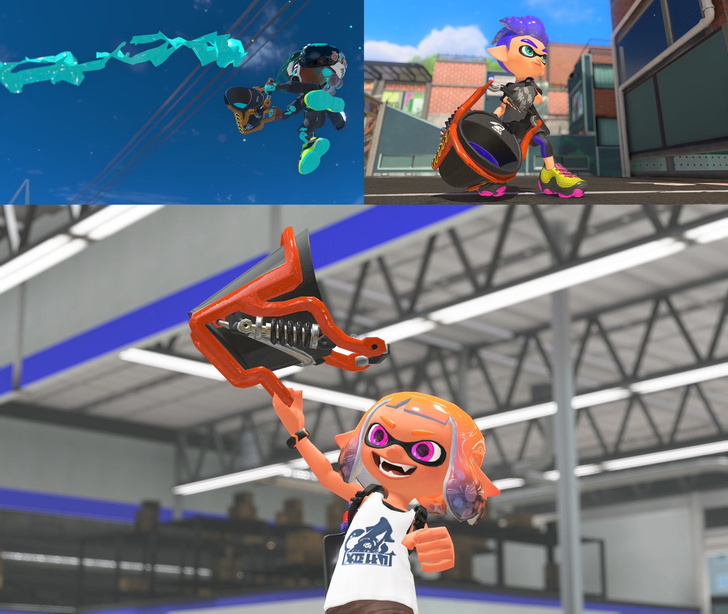 Splatoon 1 and Splatoon 2 Weapon Model Ports Mod for Splatoon 3 ...