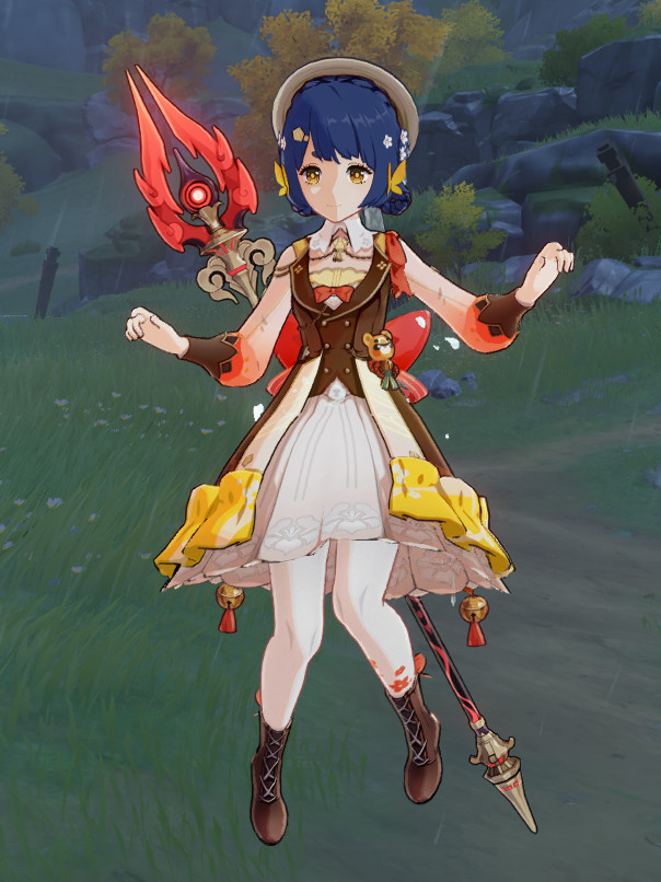 Springbloom Xiangling & Guoba Mod for Genshin Impact | GI Mods