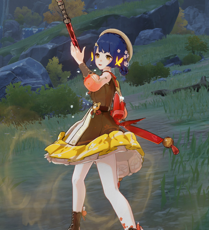 Springbloom Xiangling & Guoba Mod for Genshin Impact | GI Mods