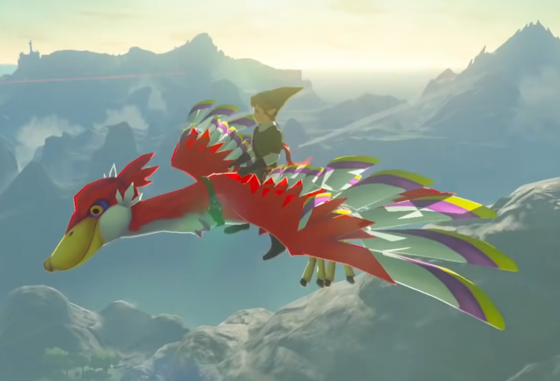 Loftwing paraglider Mod for The Legend of Zelda: Breath of the Wild ...