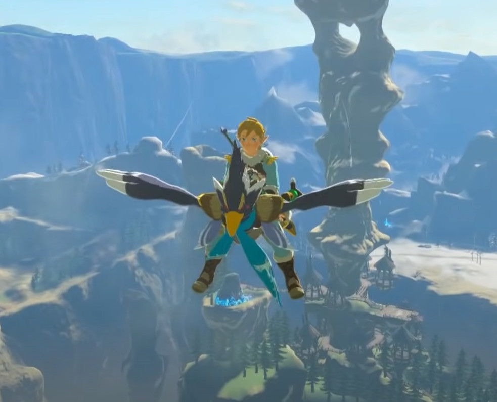 Revali paraglider Mod for The Legend of Zelda: Breath of the Wild (WiiU ...