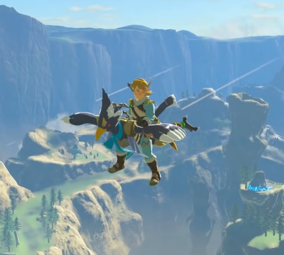 Revali paraglider Mod for The Legend of Zelda: Breath of the Wild (WiiU) | BotW Mods
