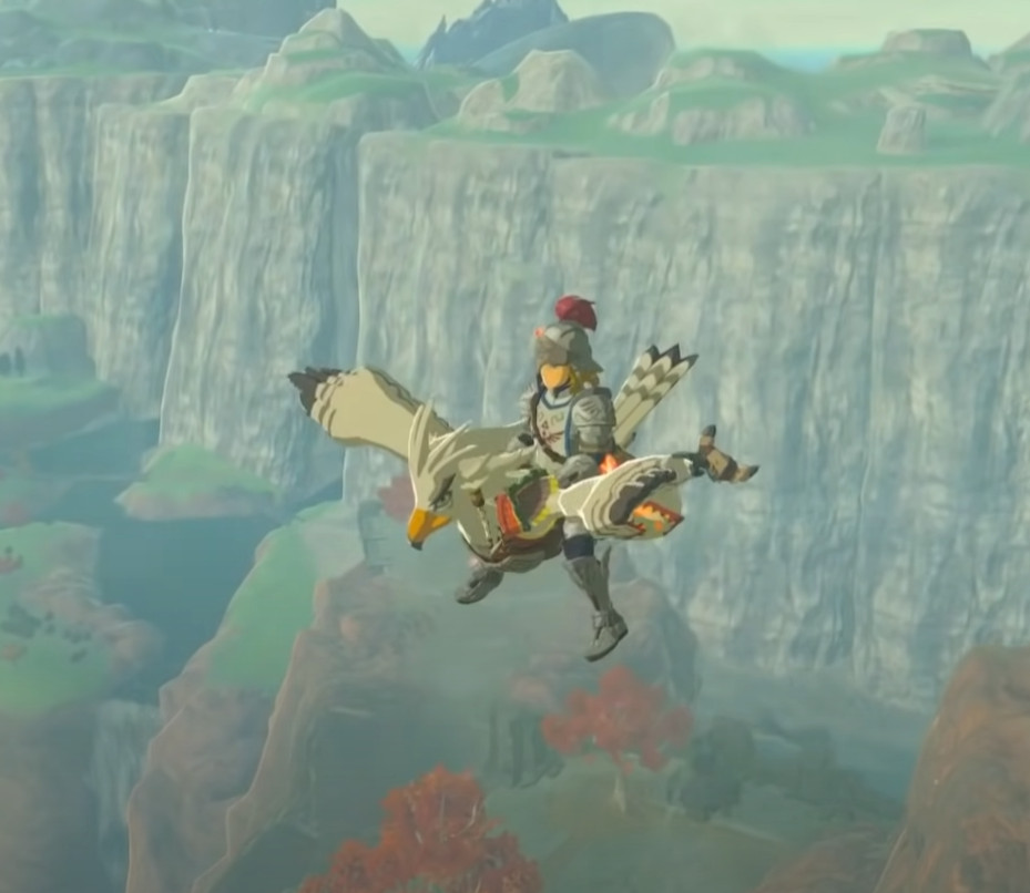 Teba paraglider Mod for The Legend of Zelda: Breath of the Wild (WiiU ...