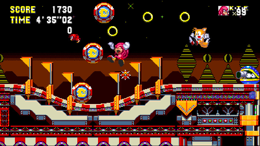 Redesigned bumpers Mod for Sonic 3 A.I.R. | S3AIR Mods