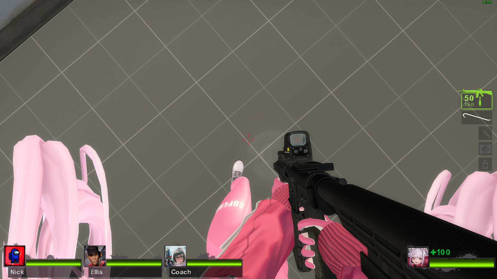 Alice from NIKKE (Replaces Rochelle) Mod for Left 4 Dead 2 | L4D2 Mods