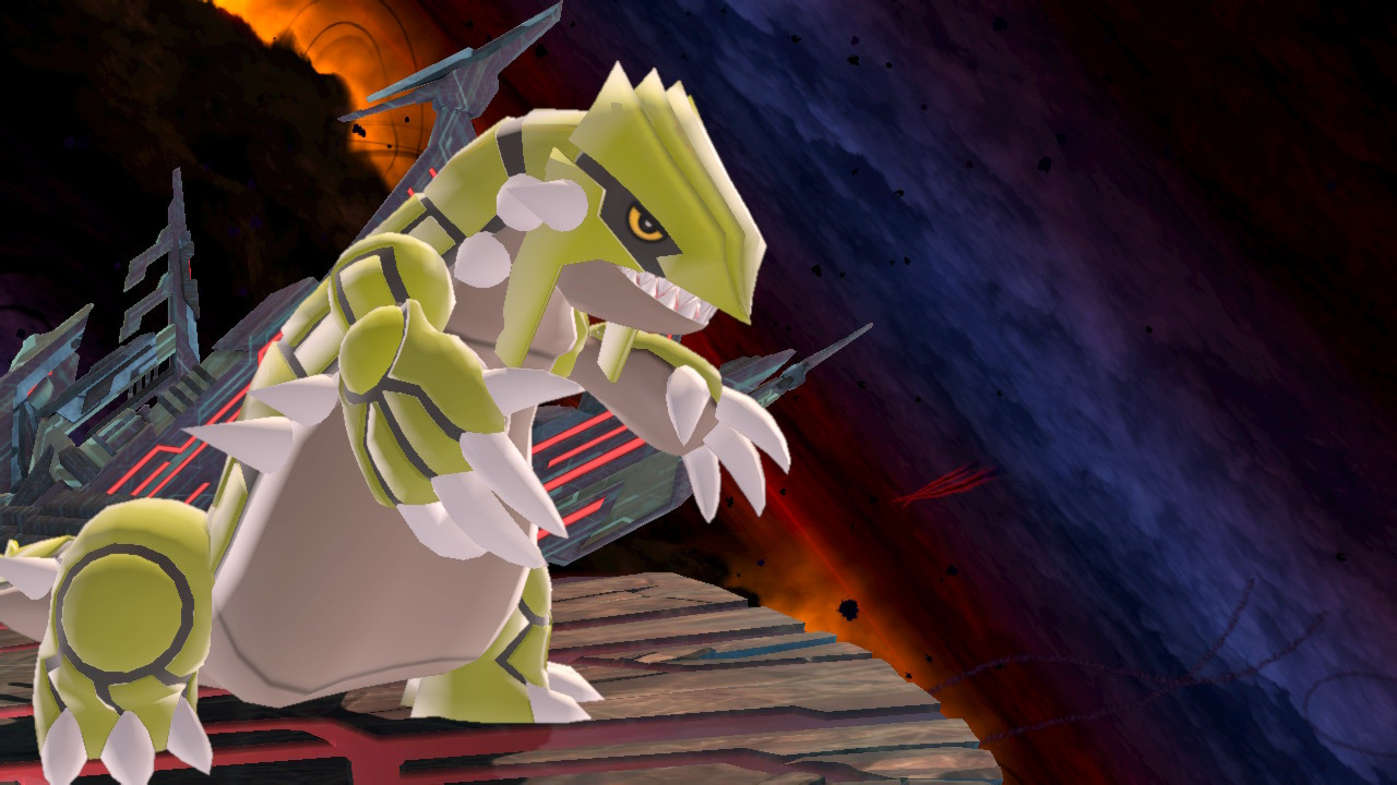 Shiny Groudon + Blue Mod for Super Smash Bros. Ultimate | SSBU Mods