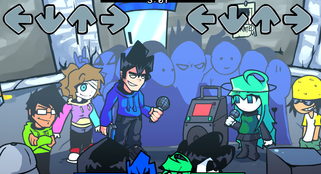 FNF: Lazdy's Really Wacky Artist Adventure Mod for Friday Night Funkin ...