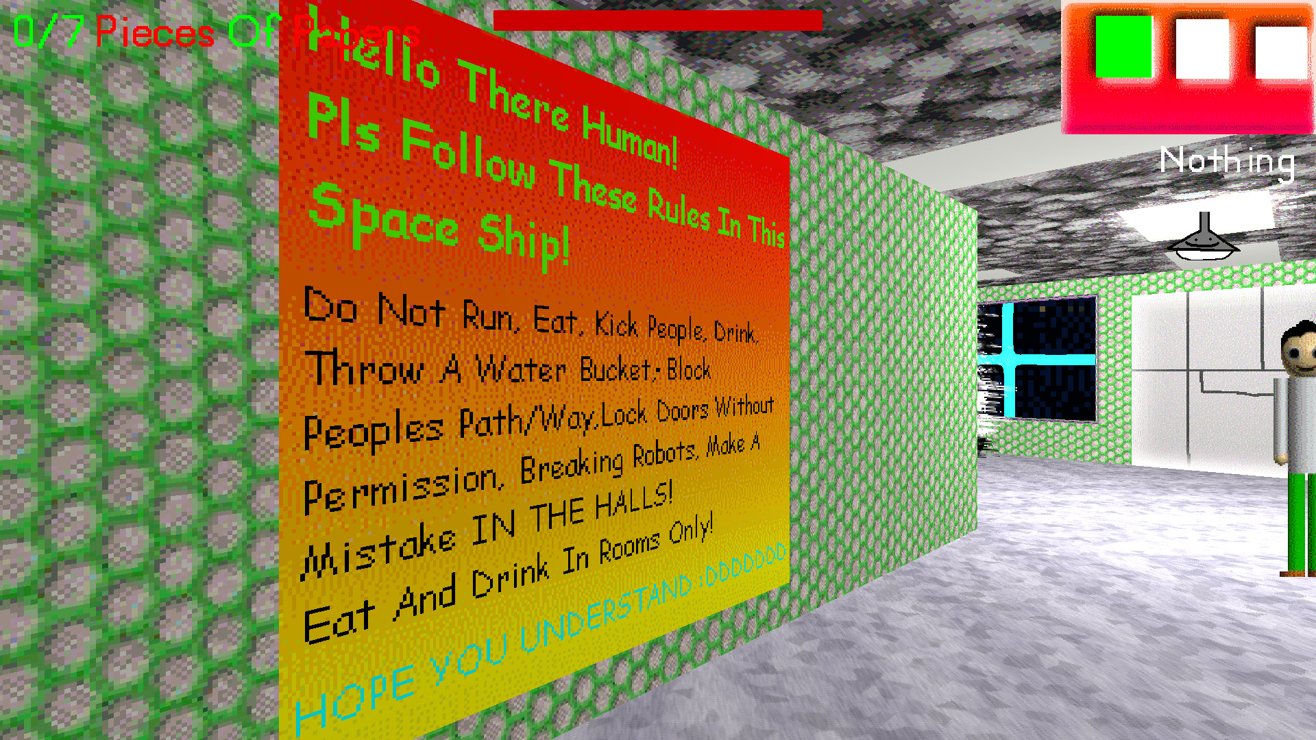 Angkasa's Space Adventure! (OLD VERSION) Mod for Baldi's Basics | Baldi ...