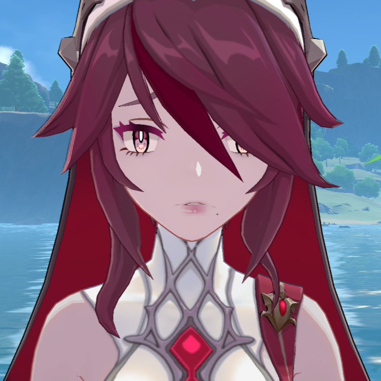 Rosaria Lips & Lashes Mod for Genshin Impact | GI Mods