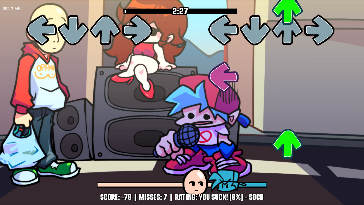 Vs. One Note Man Mod for Friday Night Funkin' | FNF Mods