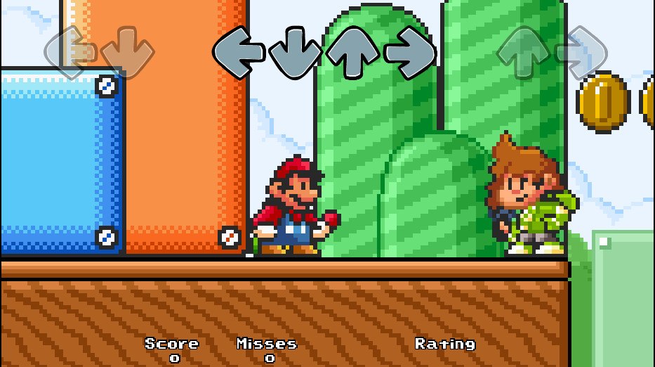 BRANDON FUNK MIX-RESKIN Mod for Friday Night Funkin' | FNF Mods