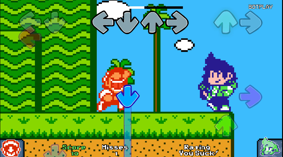 BRANDON FUNK MIX-RESKIN Mod for Friday Night Funkin' | FNF Mods