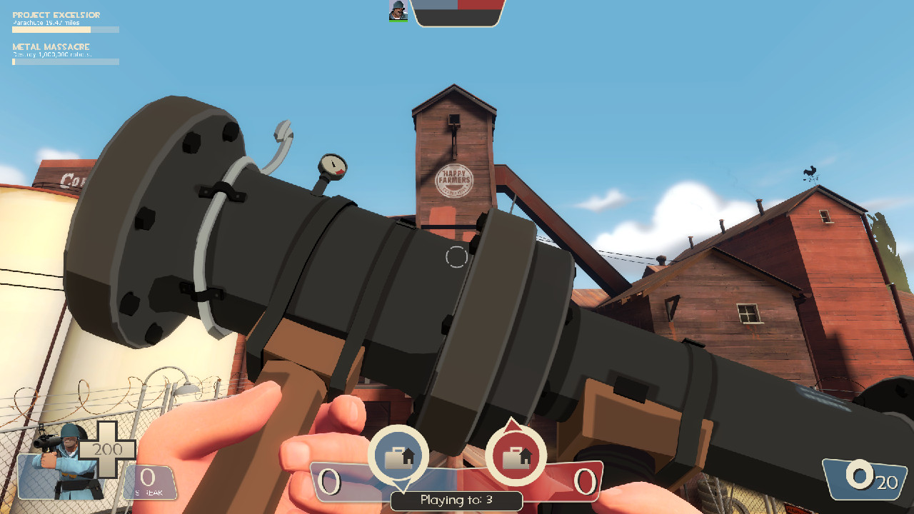 Flat-Textured Beggars Bazooka Mod for Team Fortress 2 | TF2 Mods