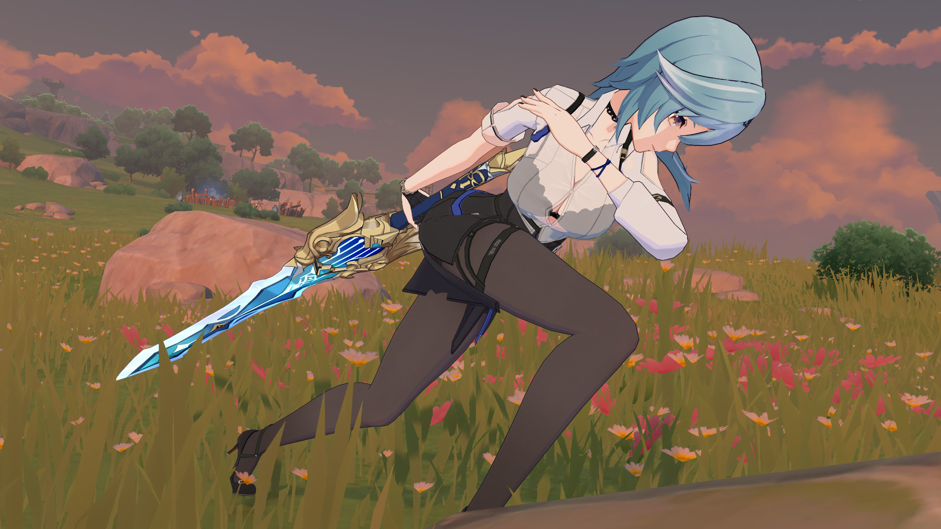 [Eula]Formal Suit Mod for Genshin Impact | GI Mods